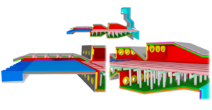 Refractories for pusher furnaces