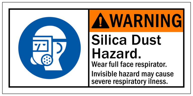 Allied understands the potential hazards of crystalline silica based ...